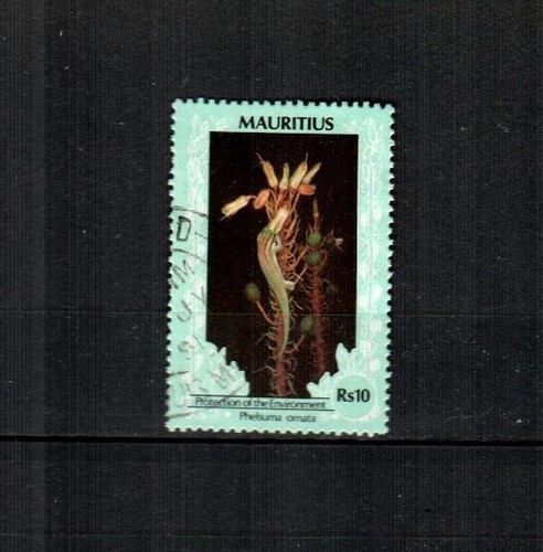 MAURITIUS Scott's 696 ( 1v ) Enviromental Protection F/VF Used ( 1989 ...