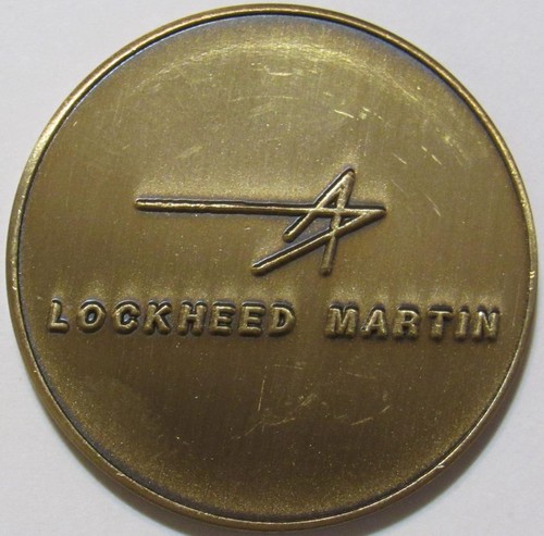 LOCKHEED MARTIN INTELLIGENCE SYSTEMS M&DS COIN AB ANTIQUE BRONZE | eBay