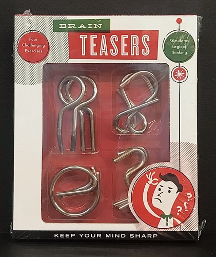 Brain Teasers 4 Challenging Exercises Puzzles Keep Your Mind Sharp ...