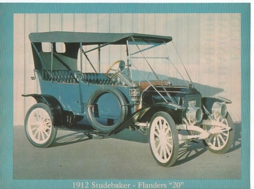 Magazine Print Ad Article-1912 Studebaker-Flanders 20 Twenty Economy ...
