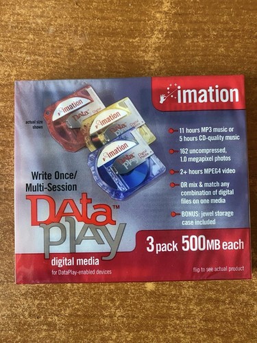 3DISC X1 PACK IMATION DATAPLAY 500MB +1 ORIGINAL DRIVE BOARD ENGINE ...