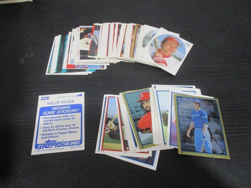1983 Topps Baseball Stickers 115 Lot for Sticker Album Loaded with ...
