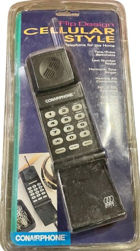 Conairphone SW108BK Flip Design Cellular Style Telephone For The Home ...