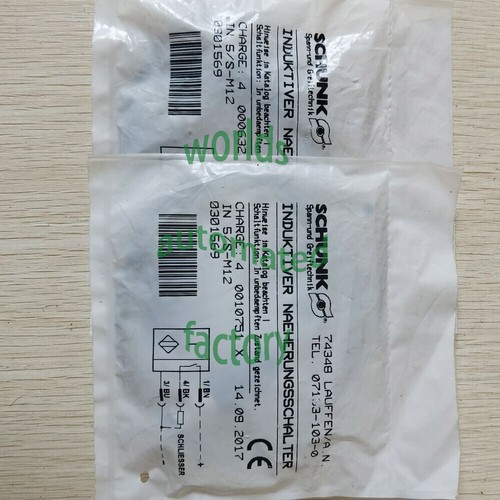 1pcs new SCHUNK IN 5-S-M12 0301569 | eBay