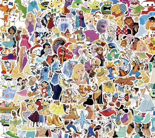 10 Random Disney Themed Stickers | eBay