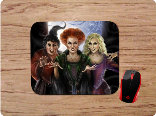 HOCUS POCUS ART DESIGN2 CUSTOM MOUSE PAD MAT HOME SCHOOL OFFICE GIFT ...