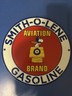 Smith O Lene Aviation gasoline vintage Style round metal sign ...