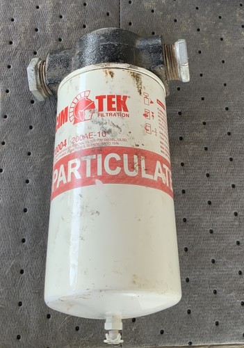 Cim-Tek 70004, 200AE-10 10 Micron Fuel Dispenser Filter And Filter Head ...