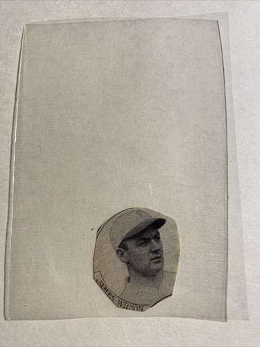 Jimmie Wilson 1924 Spalding Baseball Panel Philadelphia Phillies RARE ...