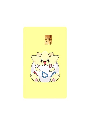 Togepi V2 Credit Card Skin - Premium Gloss Finish - Pokémon Fan ...