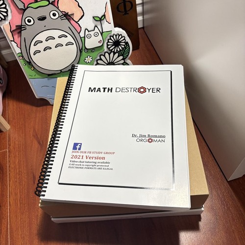 brand new 2021 math destroyer book | eBay