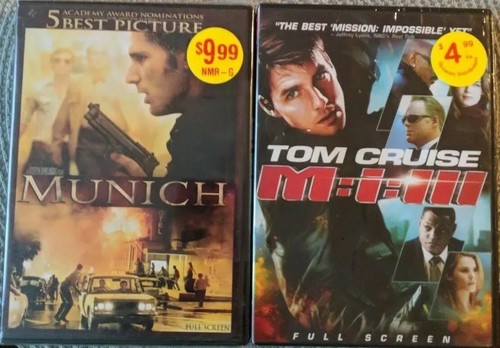 2X Tom Cruise DVD munich mi3 Mission Impossible 3 free shipping | eBay