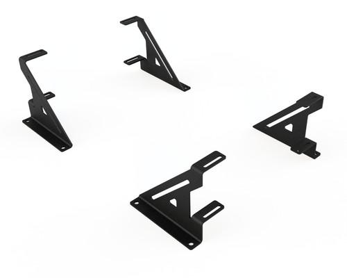 Car Audio Amplifier Dual Amp Mounting Rack For 2 Amps | eBay