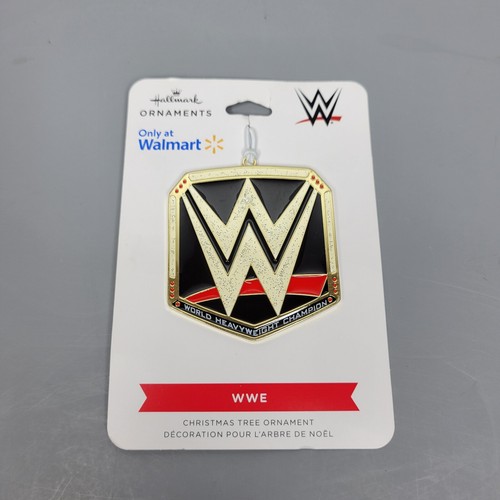 Hallmark Ornaments WWE Logo Enamel Christmas Ornament- New | eBay
