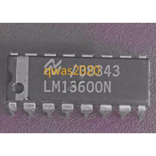 1PCS LM13600N OP-AMP DUAL BIPOLAR DIP-16 | eBay
