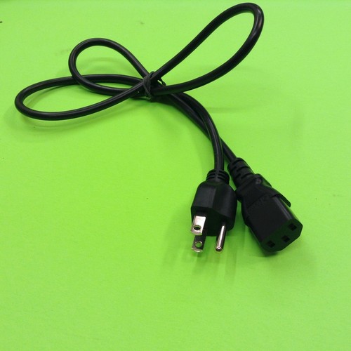 Point of Sale Computer Black 3 Ft Power (Grounded) Grounded Cable Cord ...