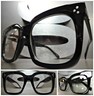CLASSIC VINTAGE RETRO NERD GEEK Style Clear Lens EYE GLASSES Thick ...