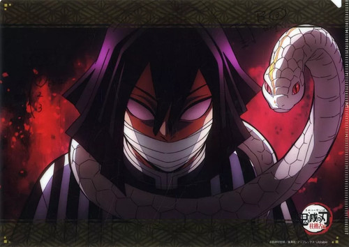 Clear File Iguro Obanai Famous Scene Layered A4 Clear File "Demon ...