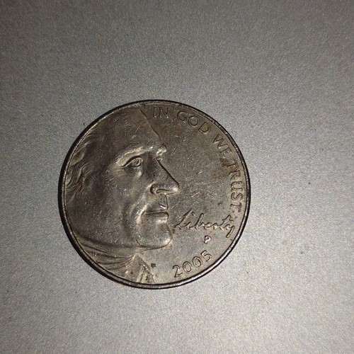 2005-D Speared Bison Jefferson Nickel Error Coin DDO D Over D | eBay