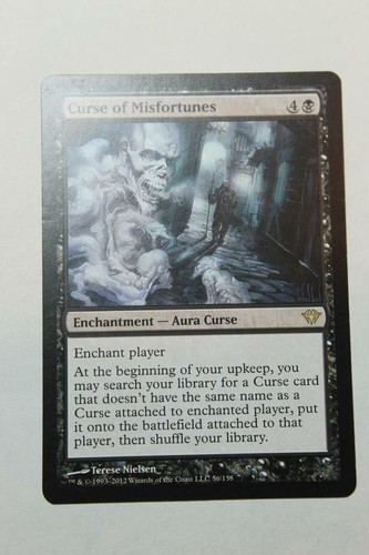 MTG Curse of Misfortunes x1- -Dark Ascension-Lightly Played | eBay