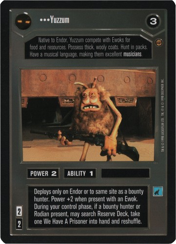 Yuzzum (Jabba's Palace) | Decipher Star Wars CCG | NM/LP | eBay