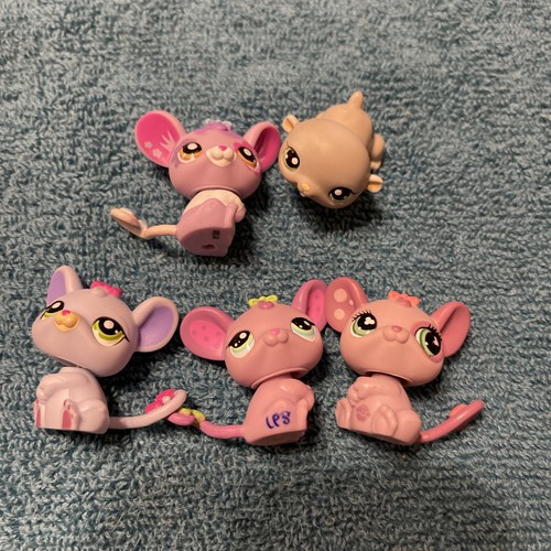 Littlest Pet Shop LPS Mouse Mice Lot Of 5 | eBay