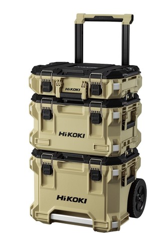 HIKOKI MULTI CRUISER Set Beige ( Tool Box (M),Tool Box (L),Carry Box 3 ...