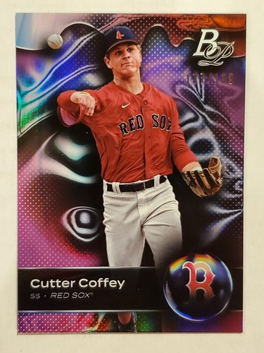 CUTTER COFFEY 2023 Bowman Platinum PINK PARALLEL #'d 177/199 Red Sox | eBay