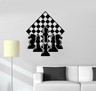 Vinyl Wall Decal Chess Piece Club Chessboard Stickers Mural (541ig) | eBay