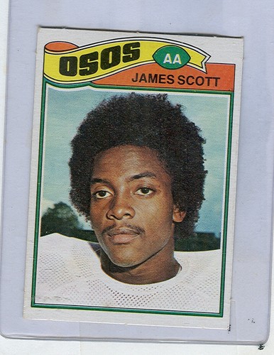 1977 Topps Mexican # 424 JAMES SCOTT Bears Rare SP stb | eBay