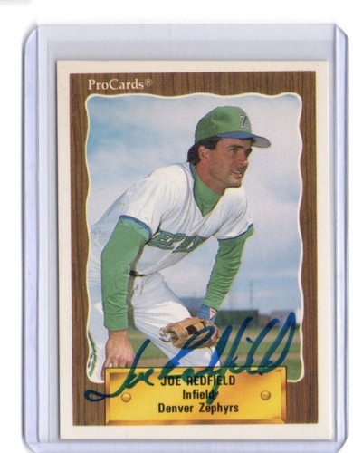 JOE JOSEPH RANDALL REDFIELD DENVER ZEPHYRS 1990 PROCARDS IP/TTM ...
