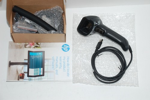 New HP Engage Imaging Barcode Scanner II 5YQ08AA w/ Stand, HSN-DL01 | eBay