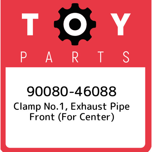 90080-46088 Toyota Clamp no.1, exhaust pipe front (for center ...