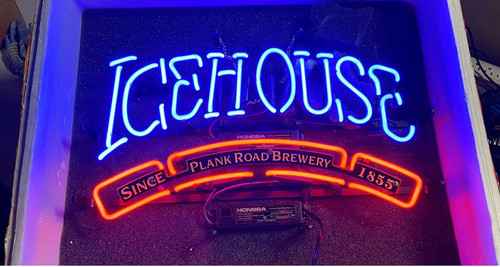 New Icehouse Beer Neon Sign 20"x16" Light Lamp Bar Club Pub Wall ...