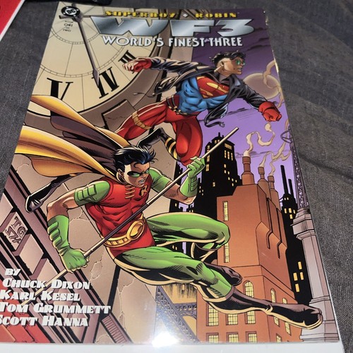 SUPERBOY/ROBIN WF3 WORLD'S FINEST THREE #1 DC Comics Trade Paperback ...