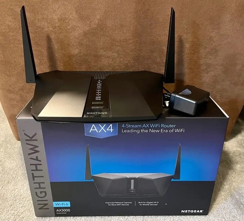 Netgear Nighthawk RAX40 AX4 AX3000 Wi-Fi 6 Router | eBay