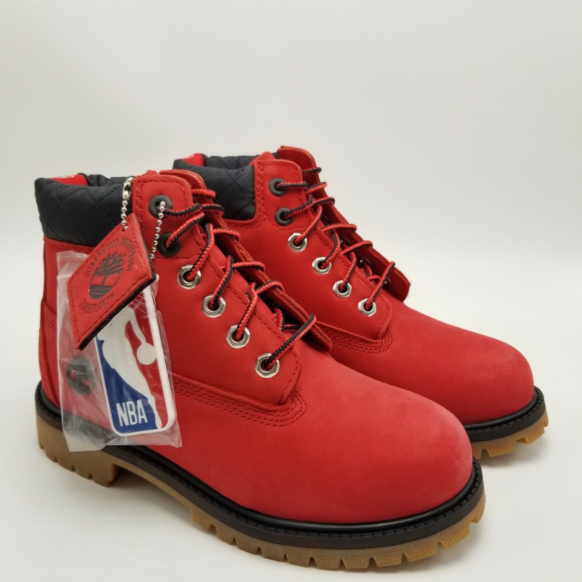 Bota Timberland Vermelha Infantil