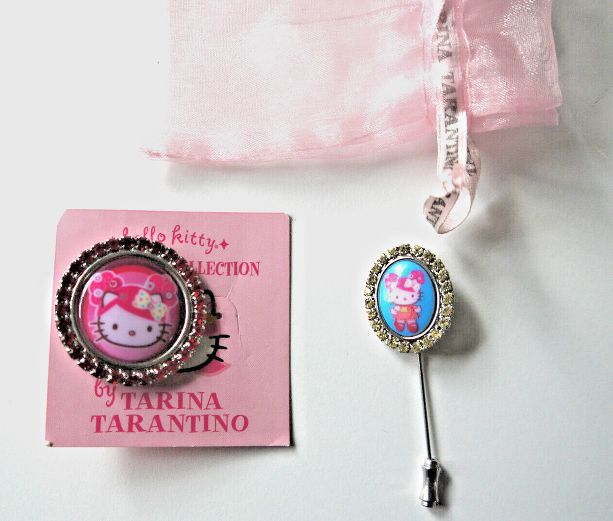 Cabeza De Lazo Rosa De Hello Kitty