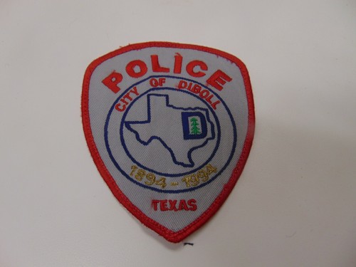 LAW ENFORCEMENT PATCH POLICE OLDER ORIGINAL CITY OF DIBOLL TEXAS | eBay