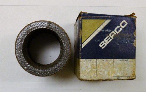SEPCO ML4002 BRAIDED FLEXIBLE GRAPHITE PACKING SIZE 3/8", NOS. | eBay