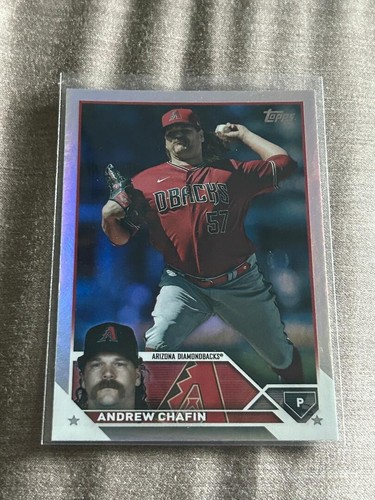 5258 2023 Topps Update Rainbow Foil Andrew Chafin Arizona Diamondbacks ...