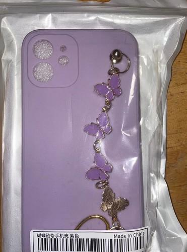 Purple Butterfly Chain iPhone 11 Case | eBay