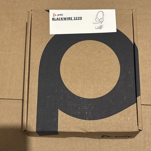 Poly Blackwire 3320 Stereo USB-C Headset +USB-C/A Adapter (8x219aa) | eBay