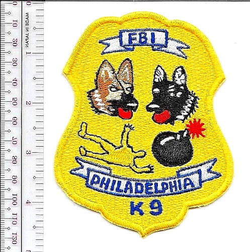 K-9 Police Federal Bureau of Investigation FBI Philadelphia Field ...