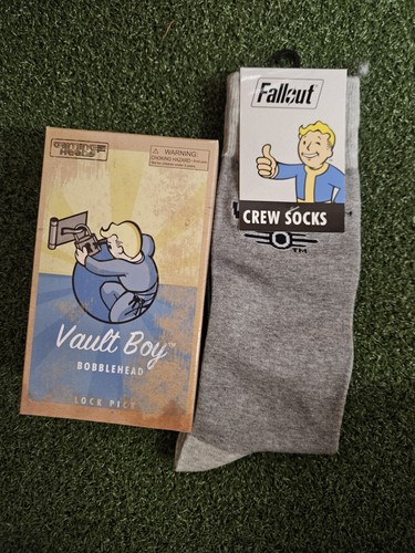 Gaming Heads Fallout Vault Boy 101 Bobblehead Series #1 And A Pair Of ...