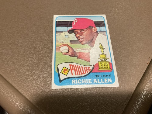 1965 Topps Richie Allen All Star Rookie Card #460 N.Mt.- Mt. 1 | eBay
