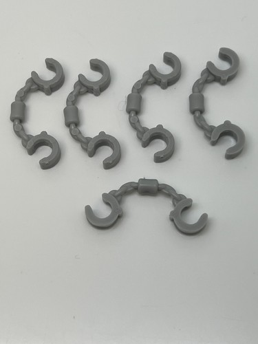 Lego Lot Of 5 Light Bluish Gray Minifigure Handcuffs U#4 | eBay