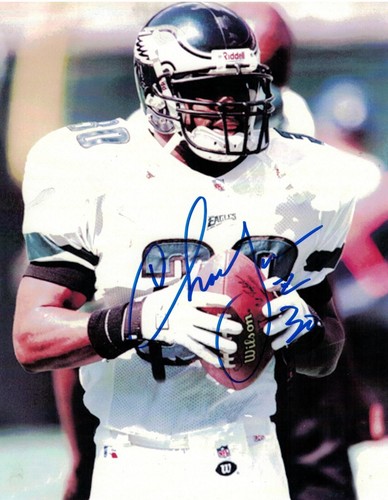 Charlie Garner Philadelphia Eagles Autograph 8x10 APE COA | eBay