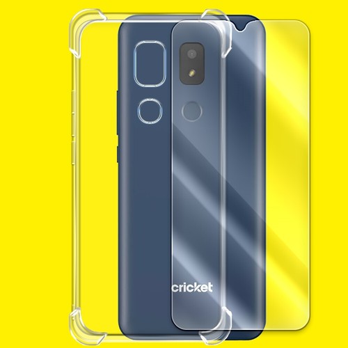 Anti-Bubble Screen Protector Soft TPU Case f AT&T Motivate 2 EA211002 ...