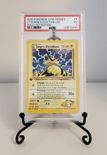 Lt. Surge's Electabuzz 006/132 Gym Heroes Holo for sale online | eBay